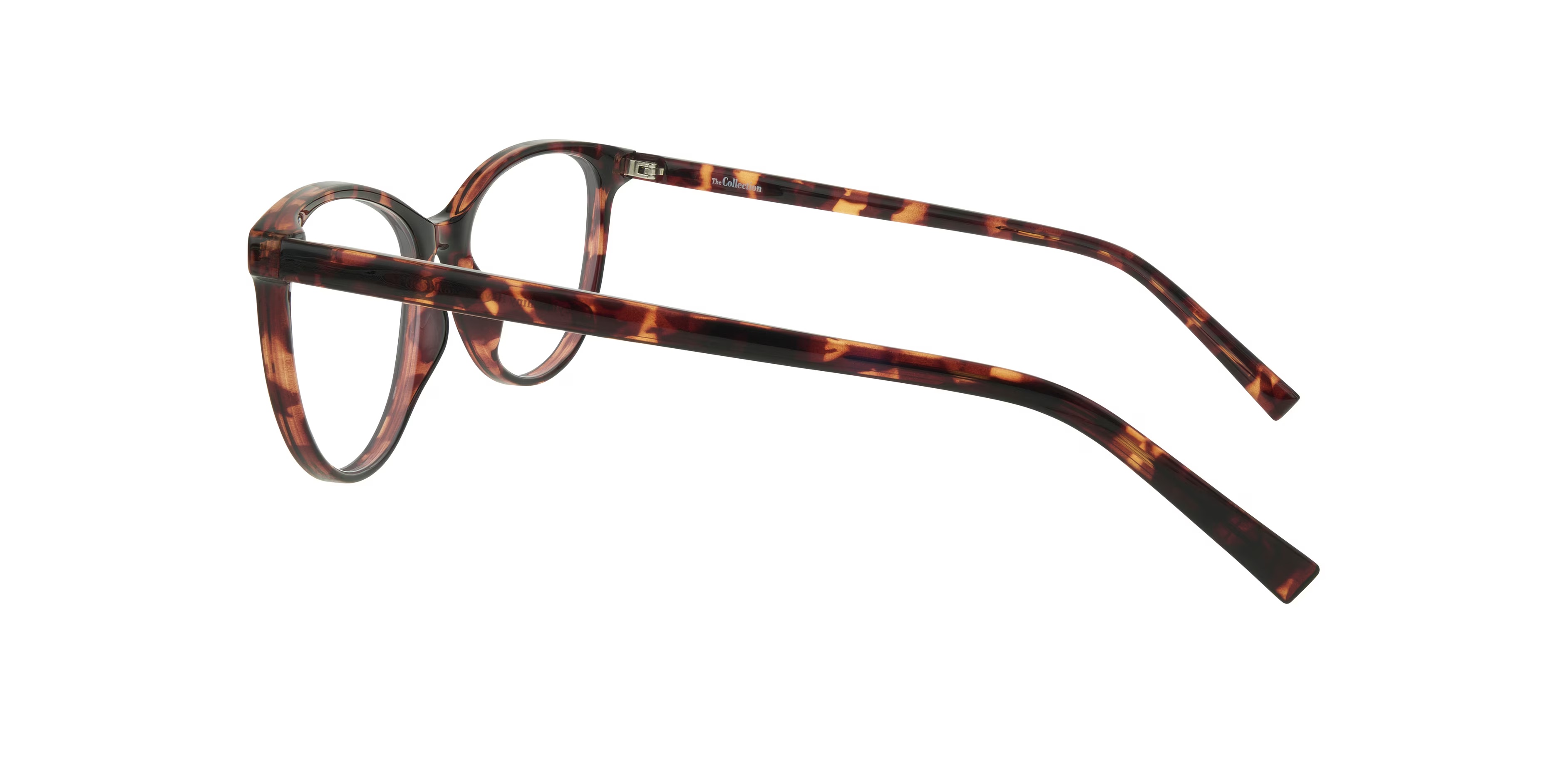 Leyla Cat Eye Shiny Havana Glasses For Women - Glasses Direct
