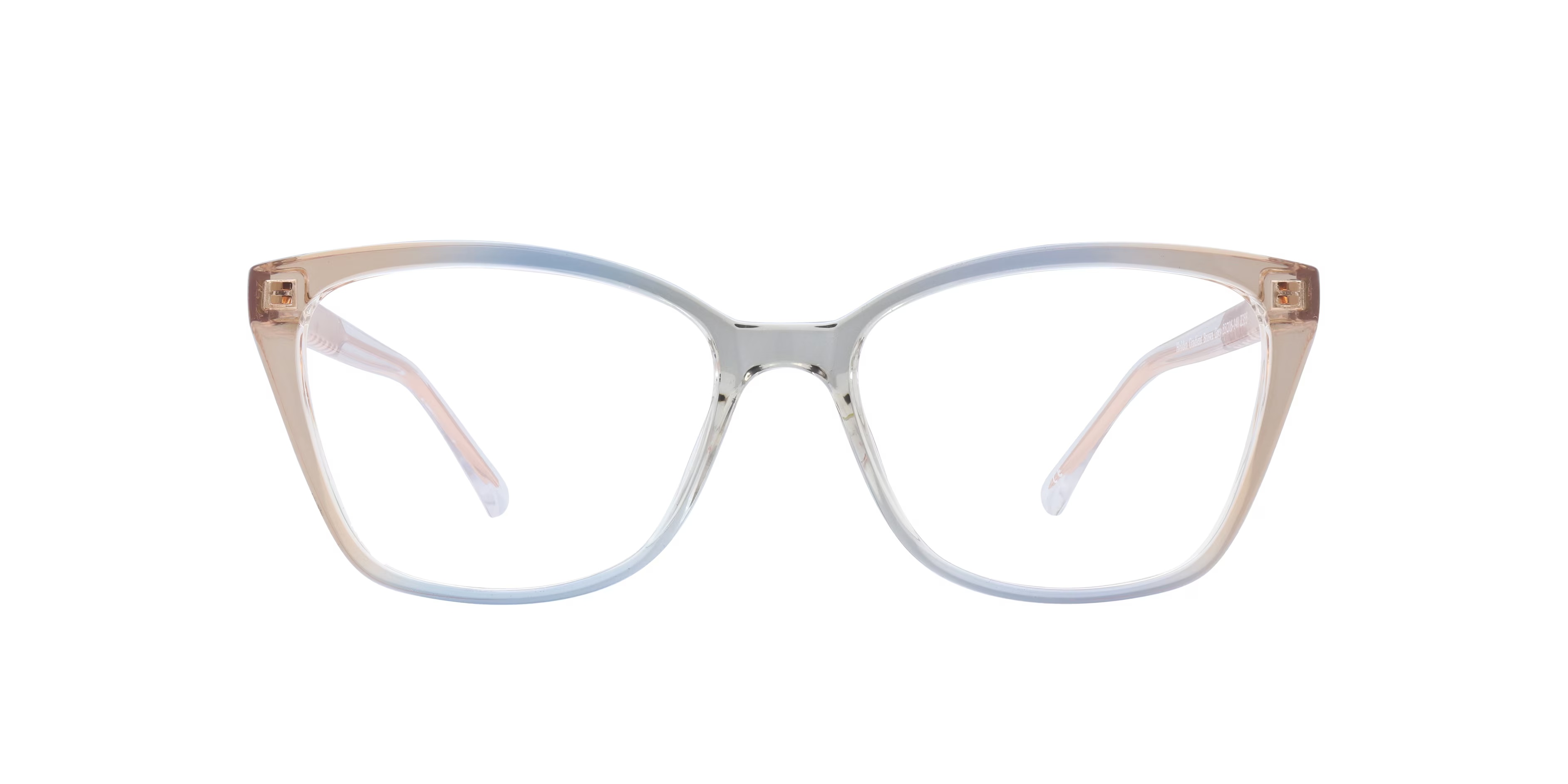 Holden Cat Eye Gradient Brown Grey Glasses For Women - Glasses Direct